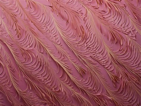 Pink Curve Patterned Background Premium Ai Generated Image
