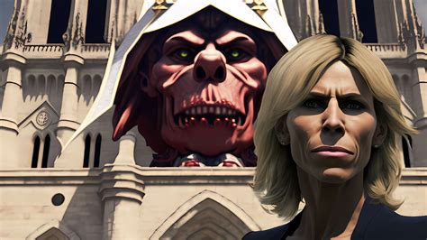 Le projet de reconstruction de Notre Dame présenté par Brigitte Macron comprenait un sexe érigé