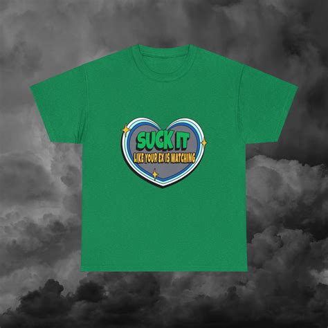 Vintage Raunchy T Shirt Suck It Shirt Sensual Humor Heart Tee Jordan Lightning Heart