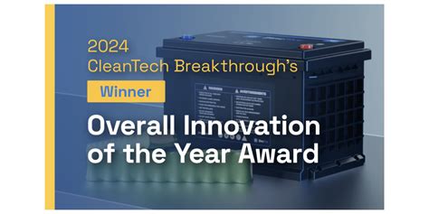 ZincFive Crowned Winner of CleanTech Breakthrough's 2024 Overall ...