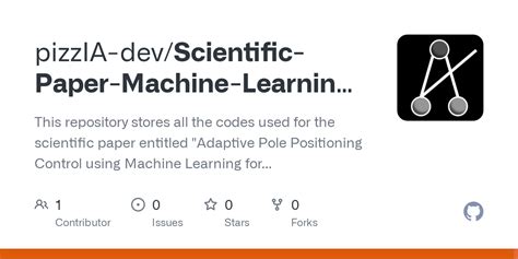 GitHub PizzIA Dev Scientific Paper Machine Learning Adaptive Control Motor Inertia Python