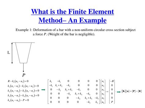 PPT MECH Finite Element Methods PowerPoint Presentation Free Download ID