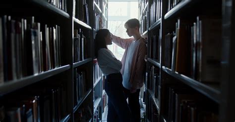 Couple In A Library Free Stock Video Footage Royalty Free 4k And Hd