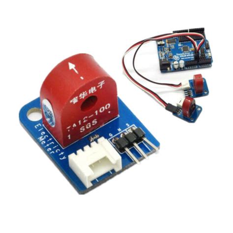 Analog Current Meter Module Ac 0~5a Ammeter Sensor Board For Arduino Ebay