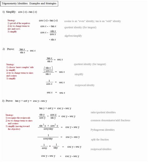 Verifying Trig Identities Worksheet Proworksheet