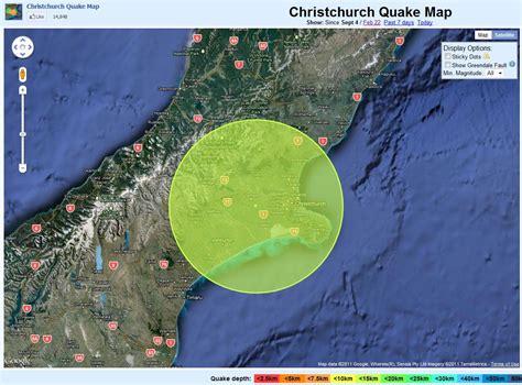 Visual Analytics Earthquake Visualization