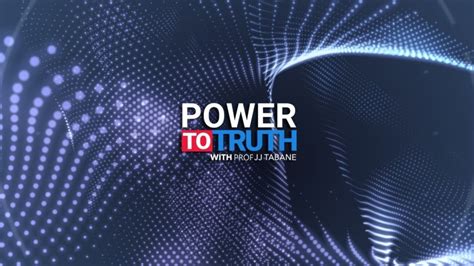 Enca On Twitter Tonights Episode Of Powertotruth With Prof Jj Tabane Will Not Air To Catch