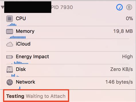 ios can t attach debugger to unnotificationserviceextension stack