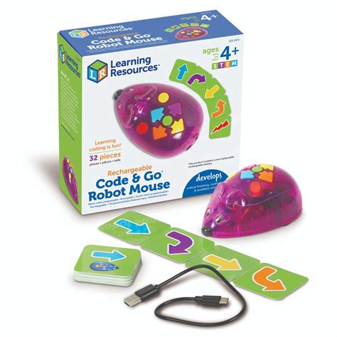 Learning Resources Code And Go Mouse Activity Set Rechargeable Shop Today Get It Tomorrow