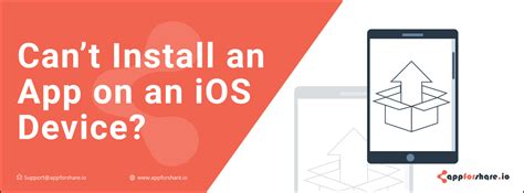Cant Install An App On An Ios Device