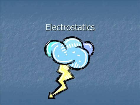 PPT Electrostatics PowerPoint Presentation Free Download ID 8672653