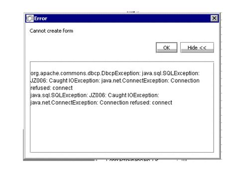 Cannot Create Form Error Classic Servoy Servoy Community