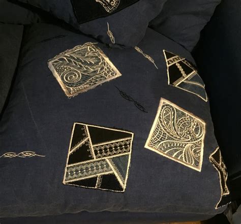 Sofa Patching Elements Embroidery Projects Ballet Tutu Rock Revival Jean