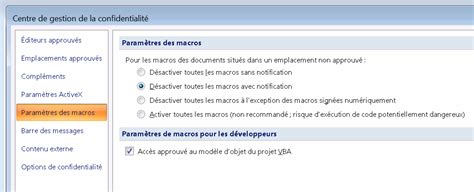 VBA Pour Excel Introduction