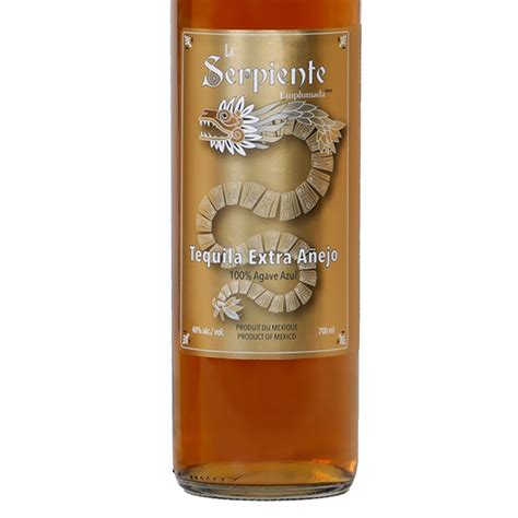 La Serpiente Tequila Extra Añejo 40 1 X 07 L