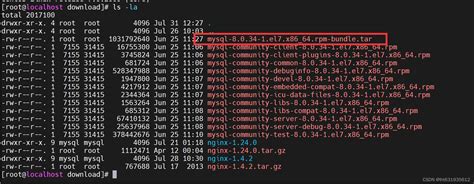Centos79 Rpm安装mysql 8034数据库教程linux安装mysql8034 Csdn博客