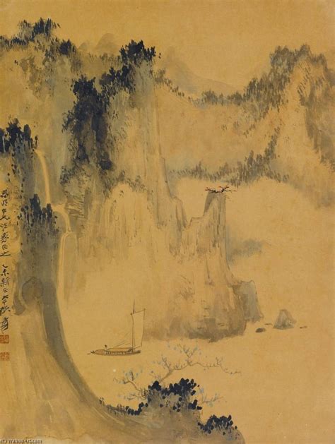 Order Artwork Replica Landscape By Zhang Daqian Inspired By 1899 1983 China