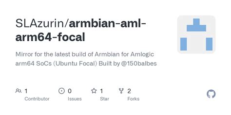 Github Slazurin Armbian Aml Arm Focal Mirror For The Latest Build Of Armbian For Amlogic