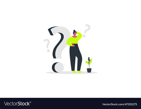 Frequently Asked Questions Concept Royalty Free Vector Image