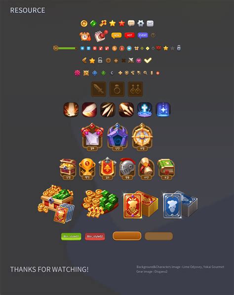 Mobile RPG GAME UI Behance