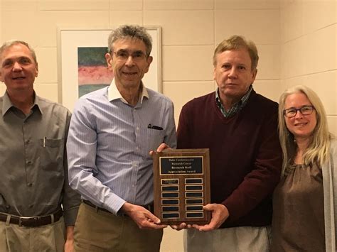 Duke Cvrc Honors Darrell Capel With Research Staff Appreciation Award