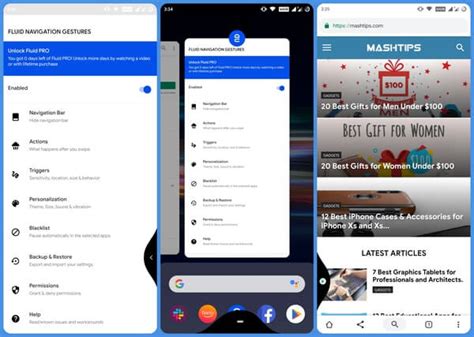 How To Get Full Screen Navigation Gestures On Any Android Device MashTips