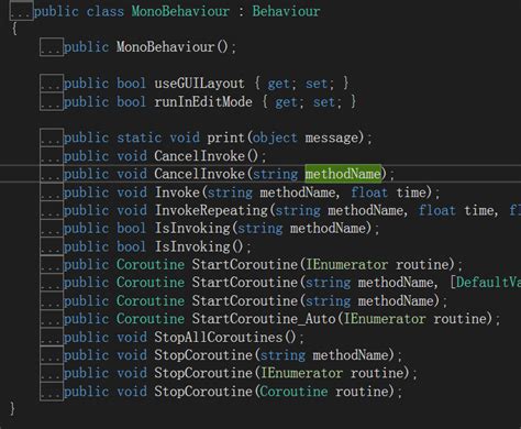 Monobehaviour生命周期函数调用机制分析 天蝎の守护 博客园