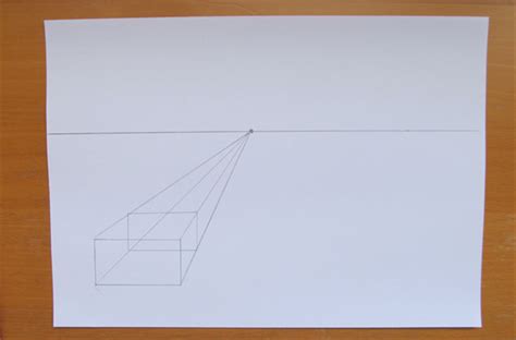 Perspective Drawing How To Draw A D Rectangle