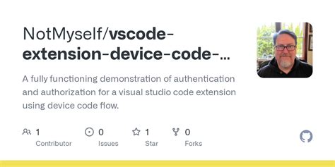 Vscode Extension Device Code Flow README Md At Main NotMyself Vscode Extension Device Code