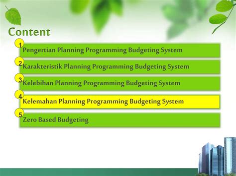 Planning Programming Budgeting System And Zero Budgeting System Ppt