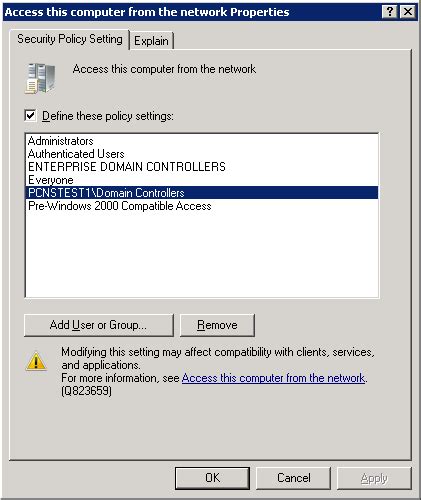 The Identity Guy Password Synchronization With Pcns Using A One Way External Forest Trust With
