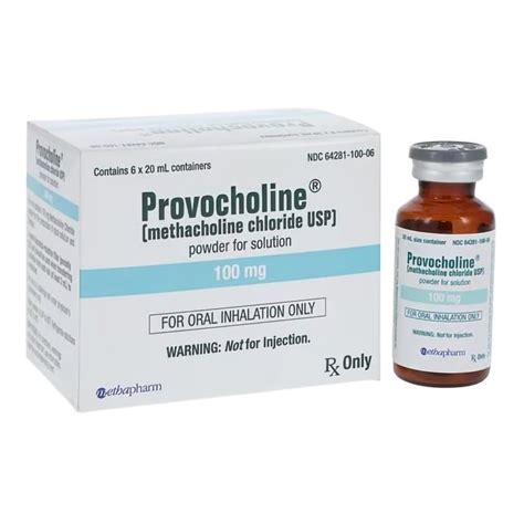 Provocholine® Inhalation Powder 100mg Vial Suprememed
