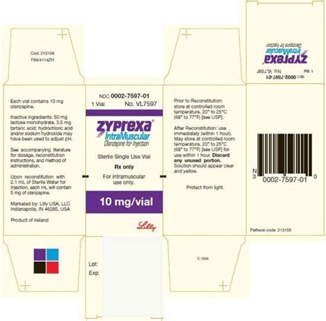 Zyprexa Fda Prescribing Information Side Effects And Uses
