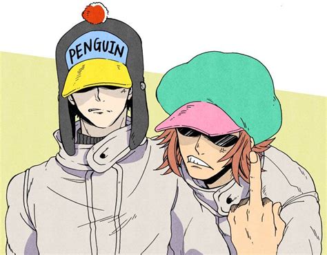 Heart Pirates Shachi Penguin One Piece Пираты Пингвин Фан арт