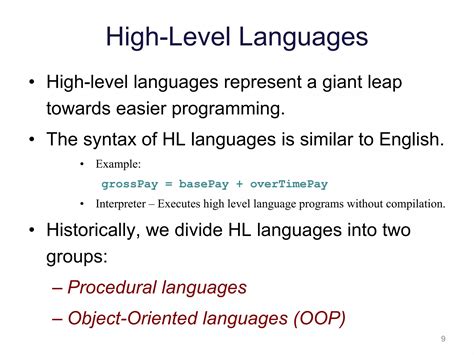 Introduction To Object Oriented Programming Pptx