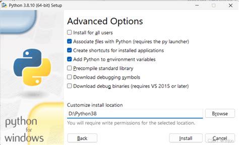 Windows Python安装（非管理员权限安装python2和python3）windows安装python2 Csdn博客