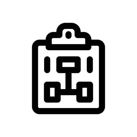 Clipboard Line Icon Clean And Minimalist Icon For Websites Mobile Apps Presentations And