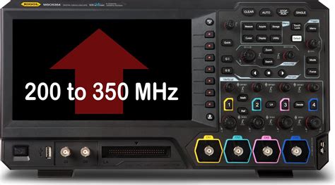 Rigol MSO5000 BW2T3 Bandwidth Upgrade From 200 To 350 MHz For MSO5204 TEquipment