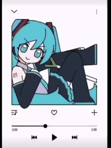 Hatsune Miku Hatsune Gif Hatsune Miku Hatsune Vocaloid Descubre Y Comparte Gif