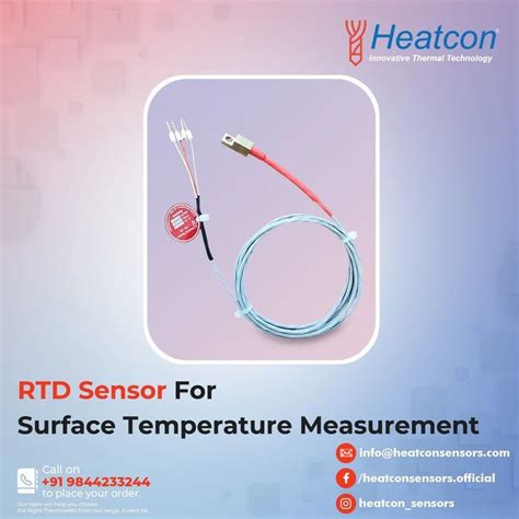 Surface Temperature Rtd Sensors 2 Wire 40 To 450 Deg C At ₹ 1000
