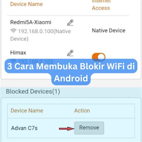 3 Cara Membuka Blokir WiFi Di Android