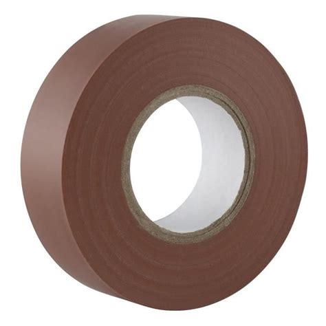 Gocableties Ruban Adhésif Isolant électrique Marron 19 Mm X 20 M