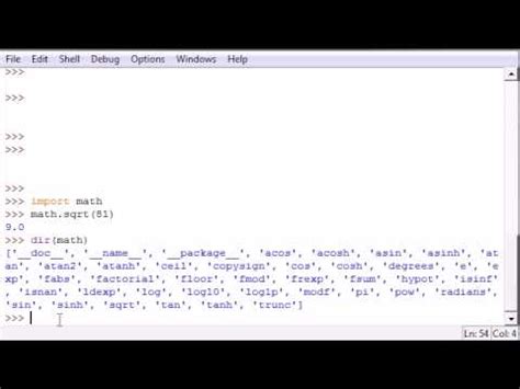 Python Programming Tutorial - 40 - Getting Module Info - YouTube