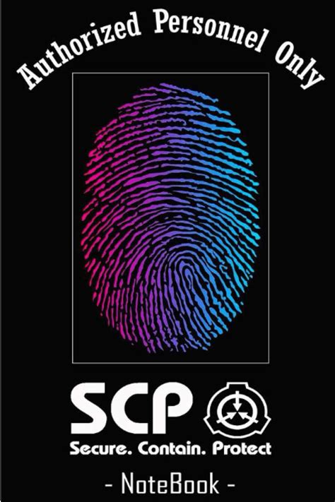 Scp Foundation Notebook Authorized Personnel Only Top Secret Notebook Journal Notebook For Scp Foundation Notebook Authorized Personnel Only Top Secret Notebook Journal Notebook For