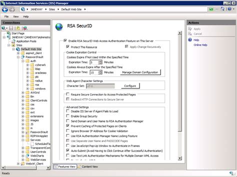 RSA SecurID Authentication