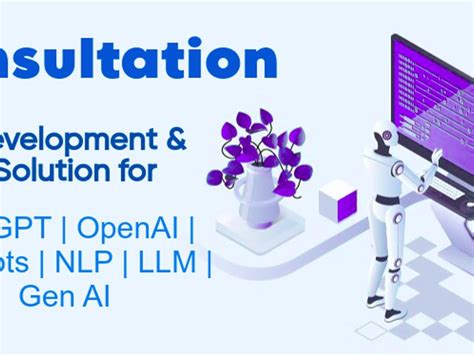 Consultation Solution For Chatgpt Chatbots Nlp Llm Gen Ai Upwork