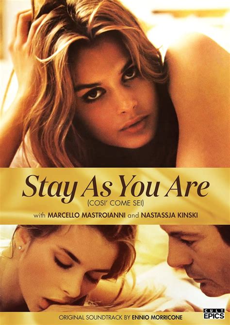 Stay As You Are Nastassja Kinski Marcello Mastroianni