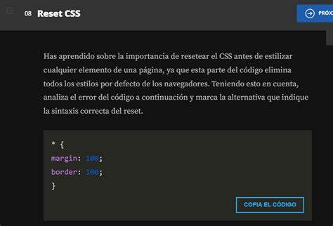 Reseteo En Css Html Y Css Clases Posicionamiento Y Flexbox Alura Latam Cursos Online De