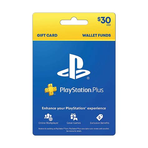 30 Sony Playstation Store T Card Bjs Wholesale Club