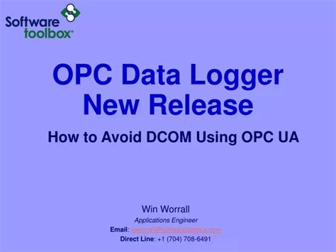Ppt Opc Data Logger New Release Powerpoint Presentation Free